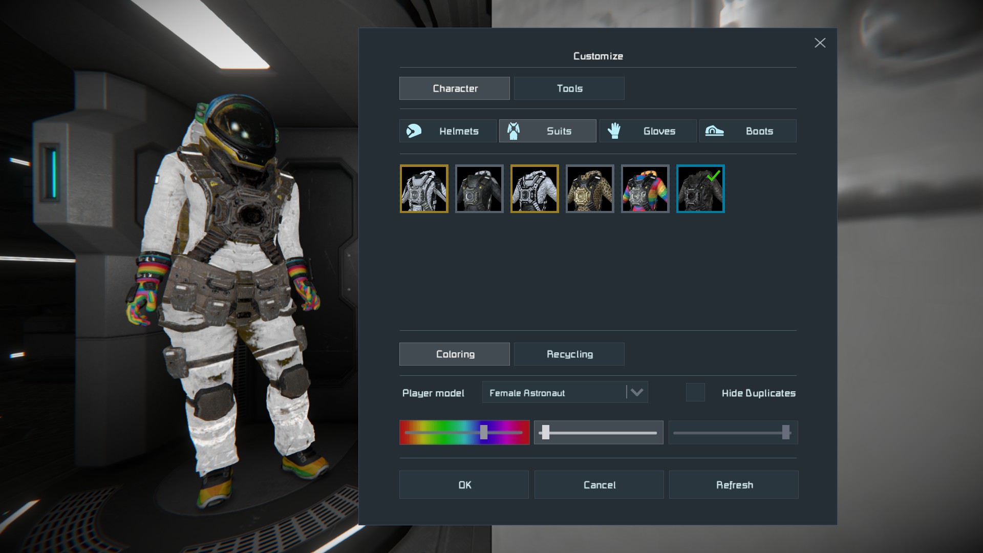 Vsiual bugs with avatars and suits in the medical room | Space ...