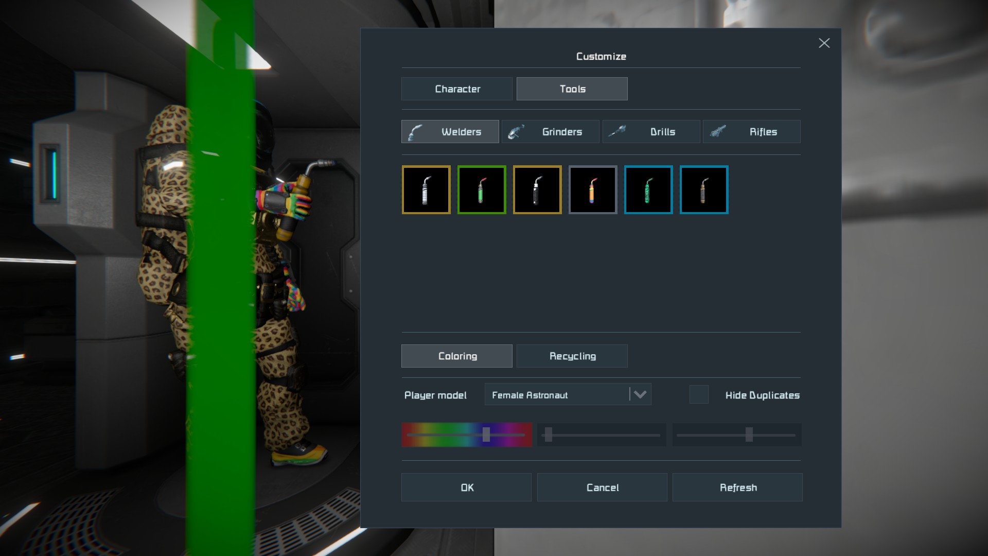 Vsiual bugs with avatars and suits in the medical room | Space ...